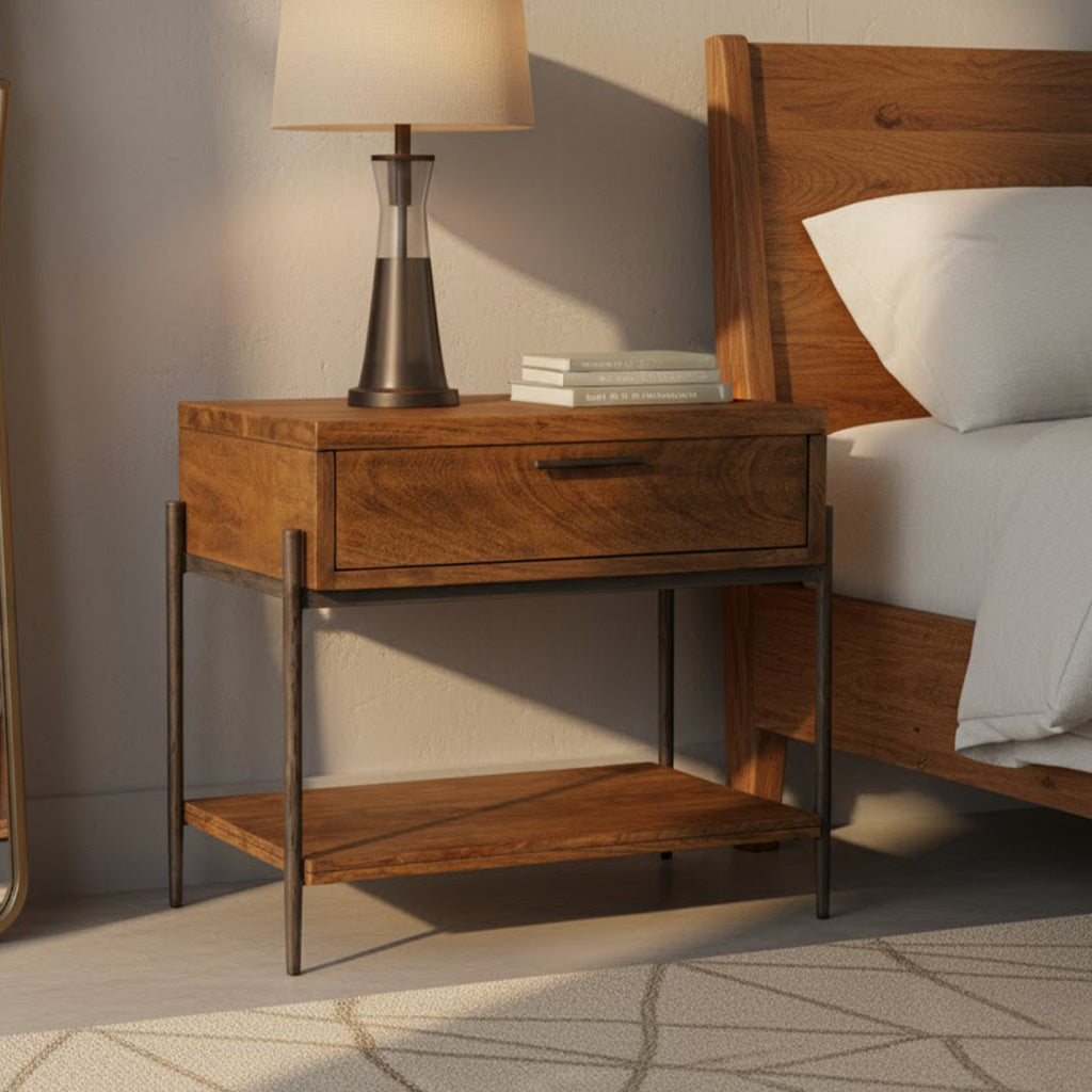 soft close bedside table